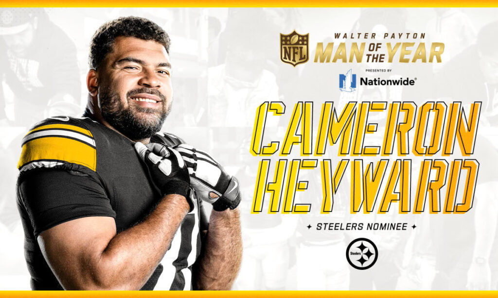 Steelers Nominate Cam Heyward for Man of the Year | Steelers News NOW